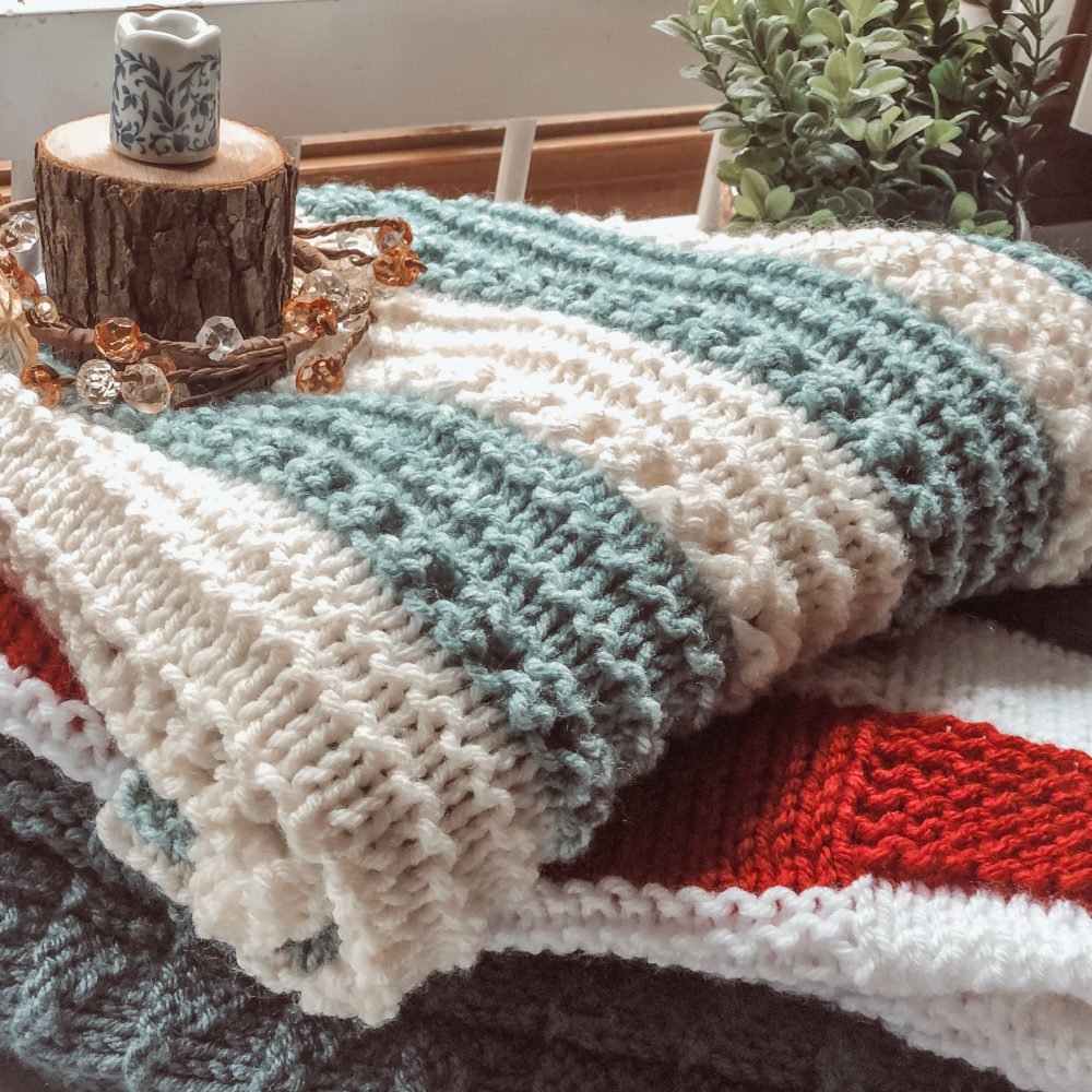 Elephant Baby Blanket Knitting Pattern | Free pattern